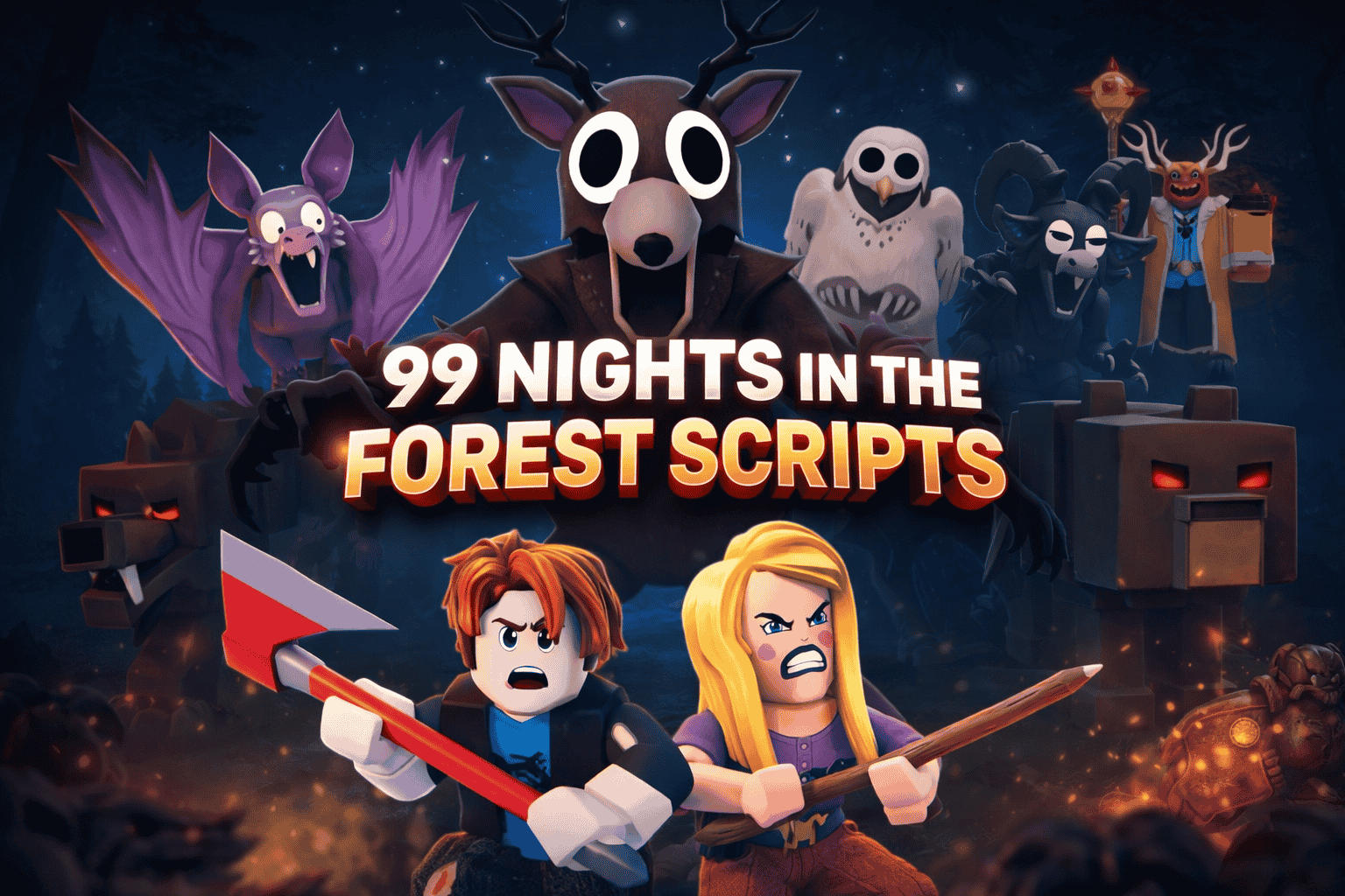 99 Nights in The Forest Script - No Key (January 2026)